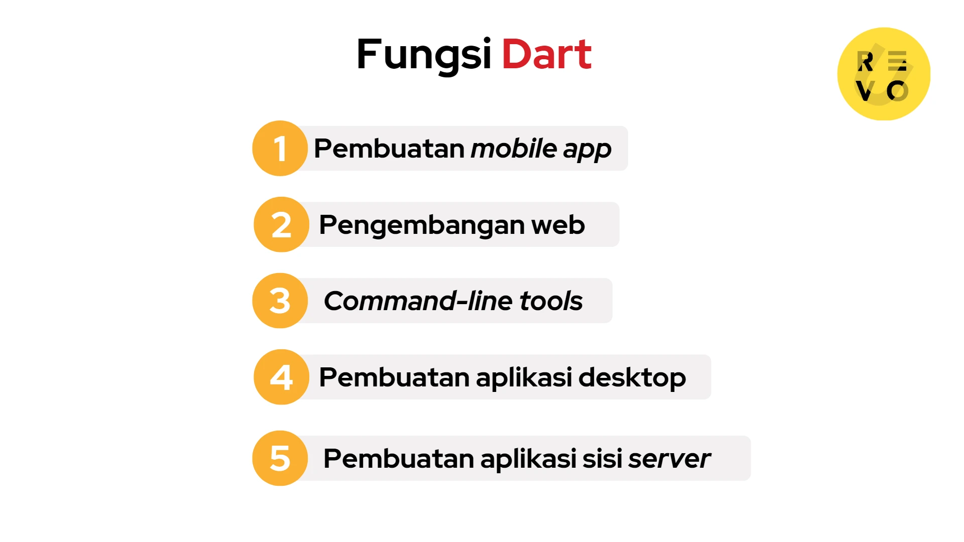 Apa itu Dart? Pengertian dan contoh 2024 | RevoU